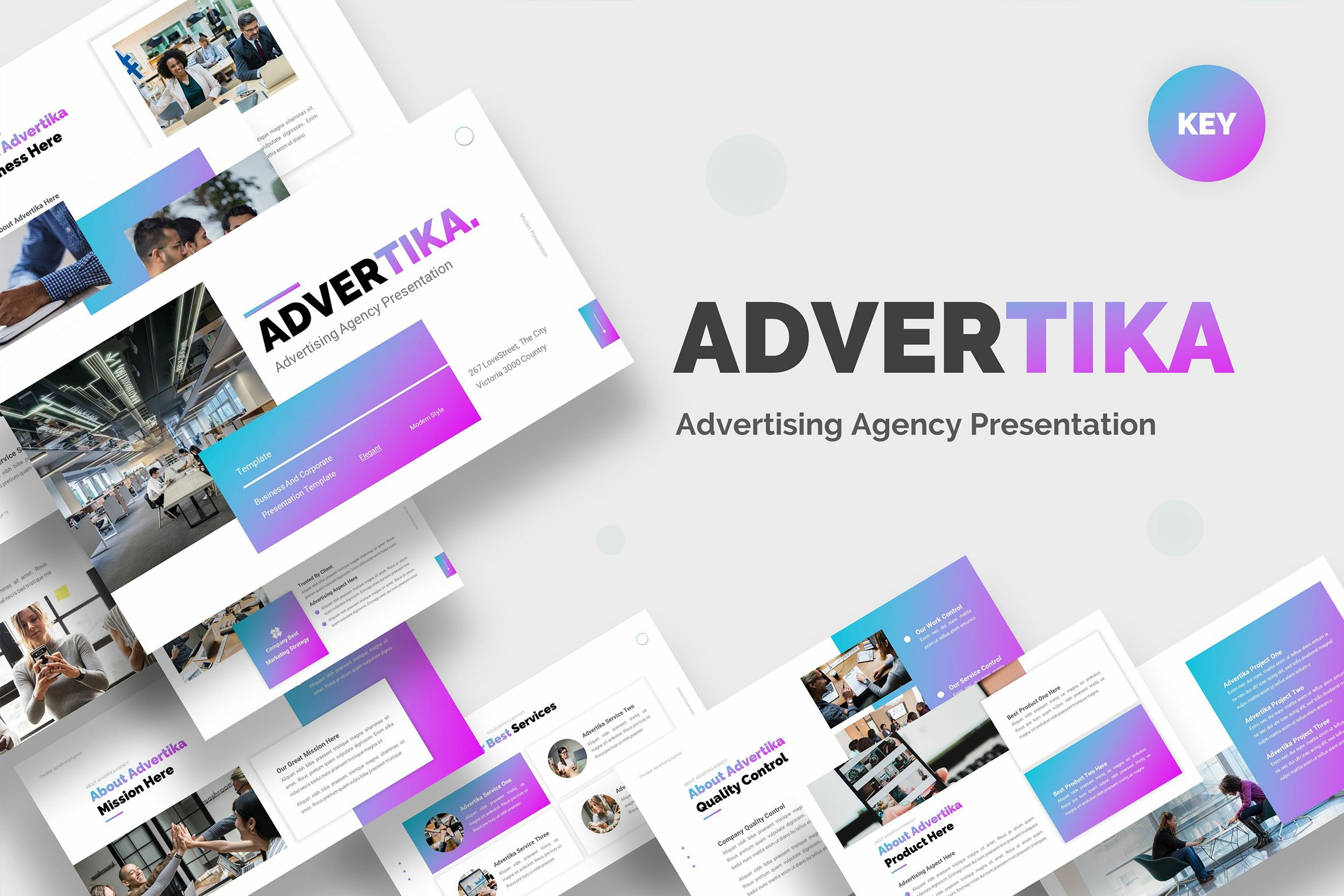 Advertika Advertising Business - Keynote UP (1416376) | Presentation ...