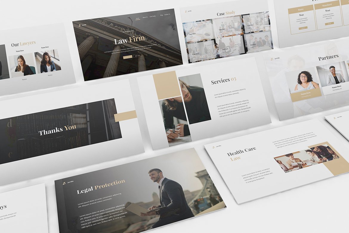 Law Firm Powerpoint Template (517151) | Presentation Templates | Design ...