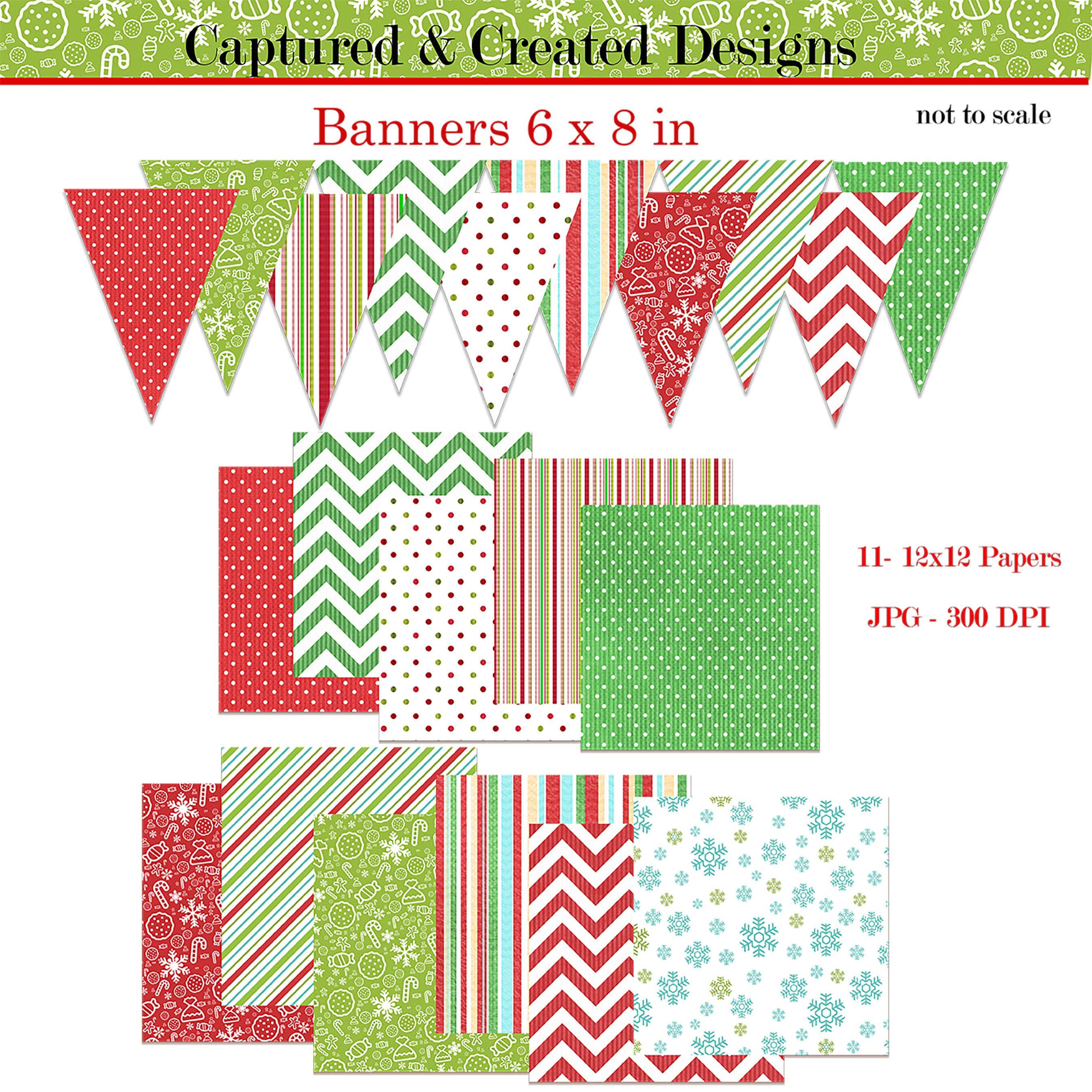 Christmas Cheer Decorations DIY Printable Party Pack (103316 ...