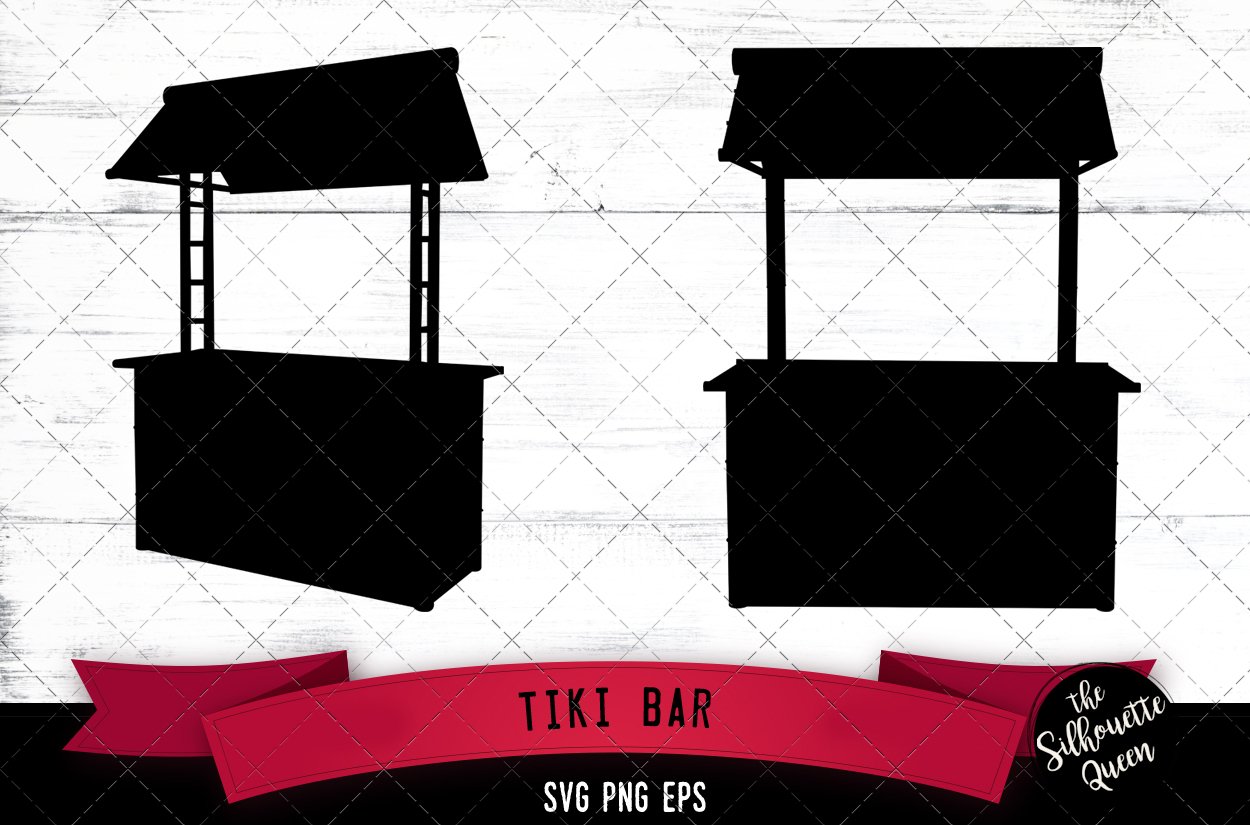 Tiki Bar Svg Cut File (1111079) | Cut Files | Design Bundles
