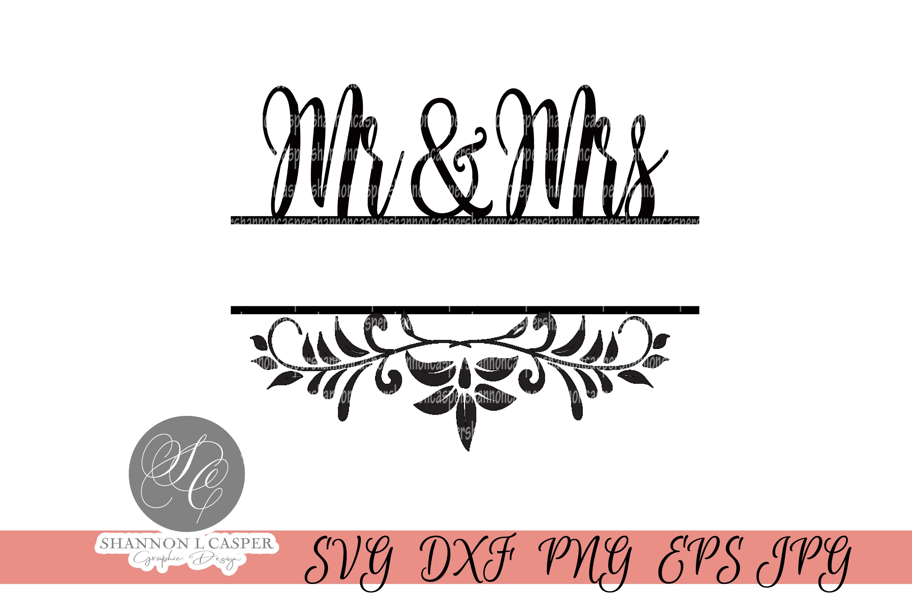 Mr and Mrs Split Sign Template |Wedding | Split Template (1127087 ...