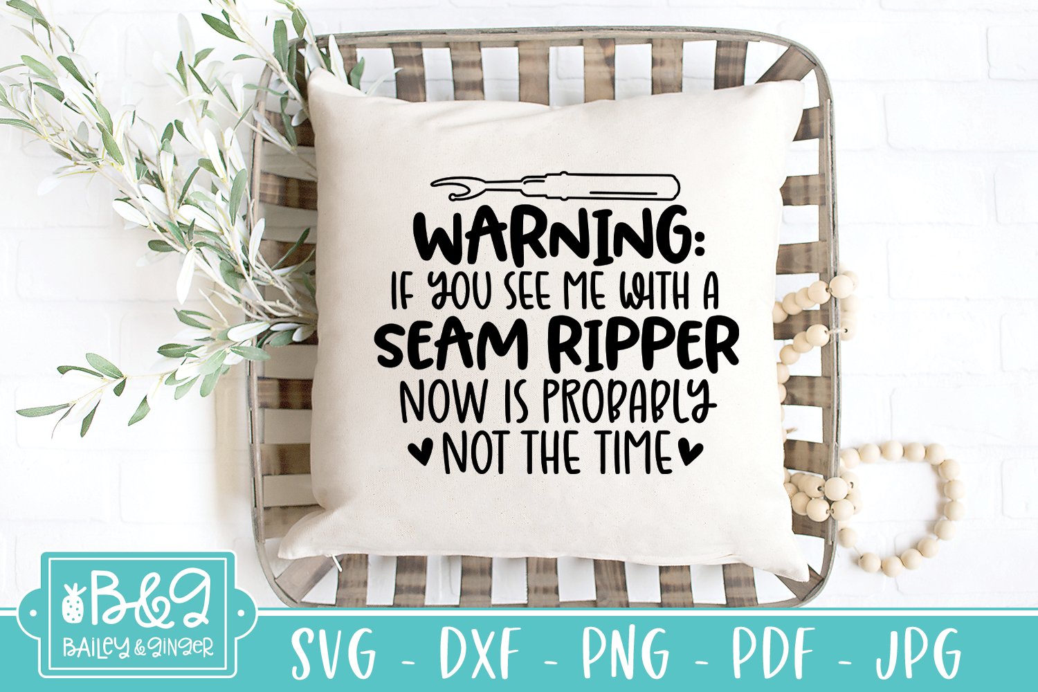 Funny Sewing SVG - Seam Ripper - Sewing Quote SVG (1051922) | Cut Files ...