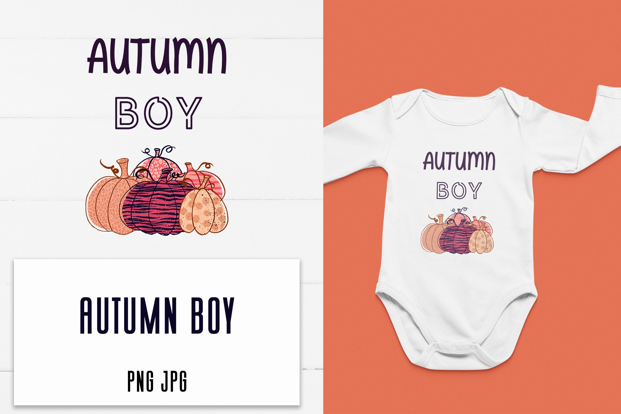 Halloween Autumn Boy Quote / Funny Sublimation design (960901 ...