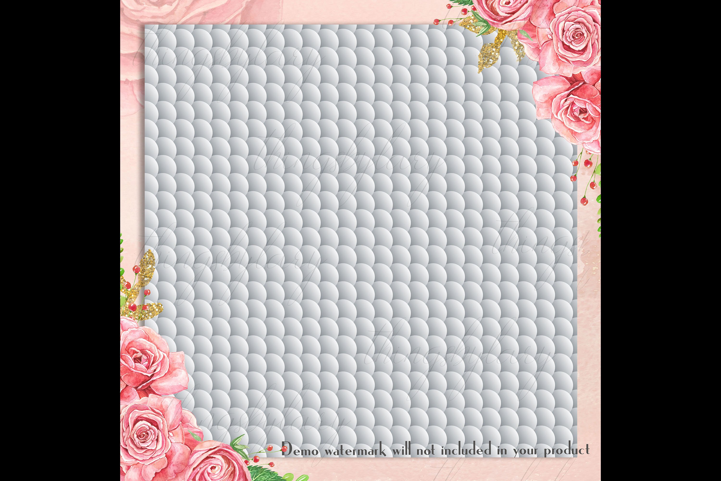 100 Seamless Fish Scale Ocean Sea Pattern Digital Papers (292205 ...