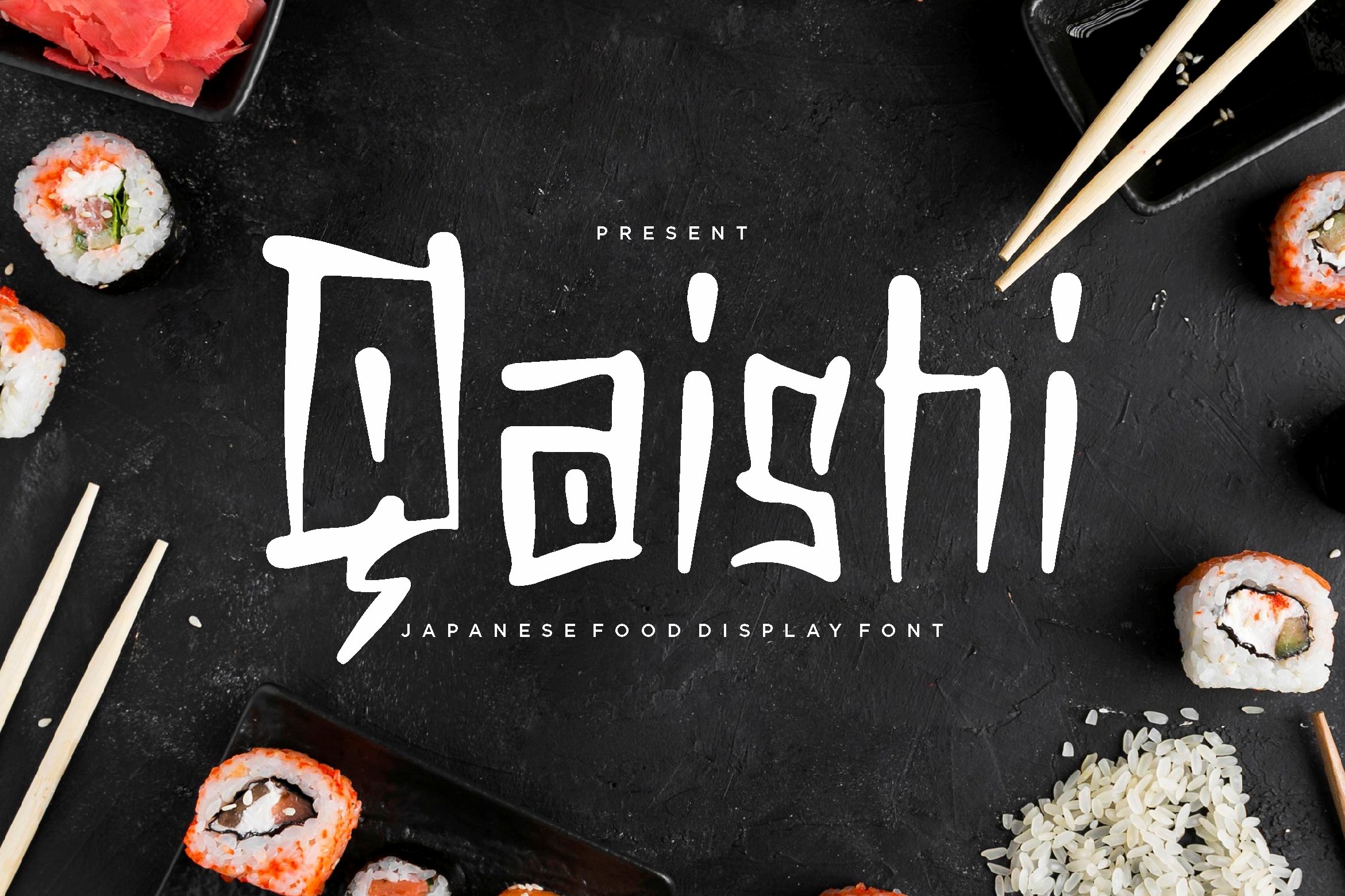 Qaishi - Japanese Display Font