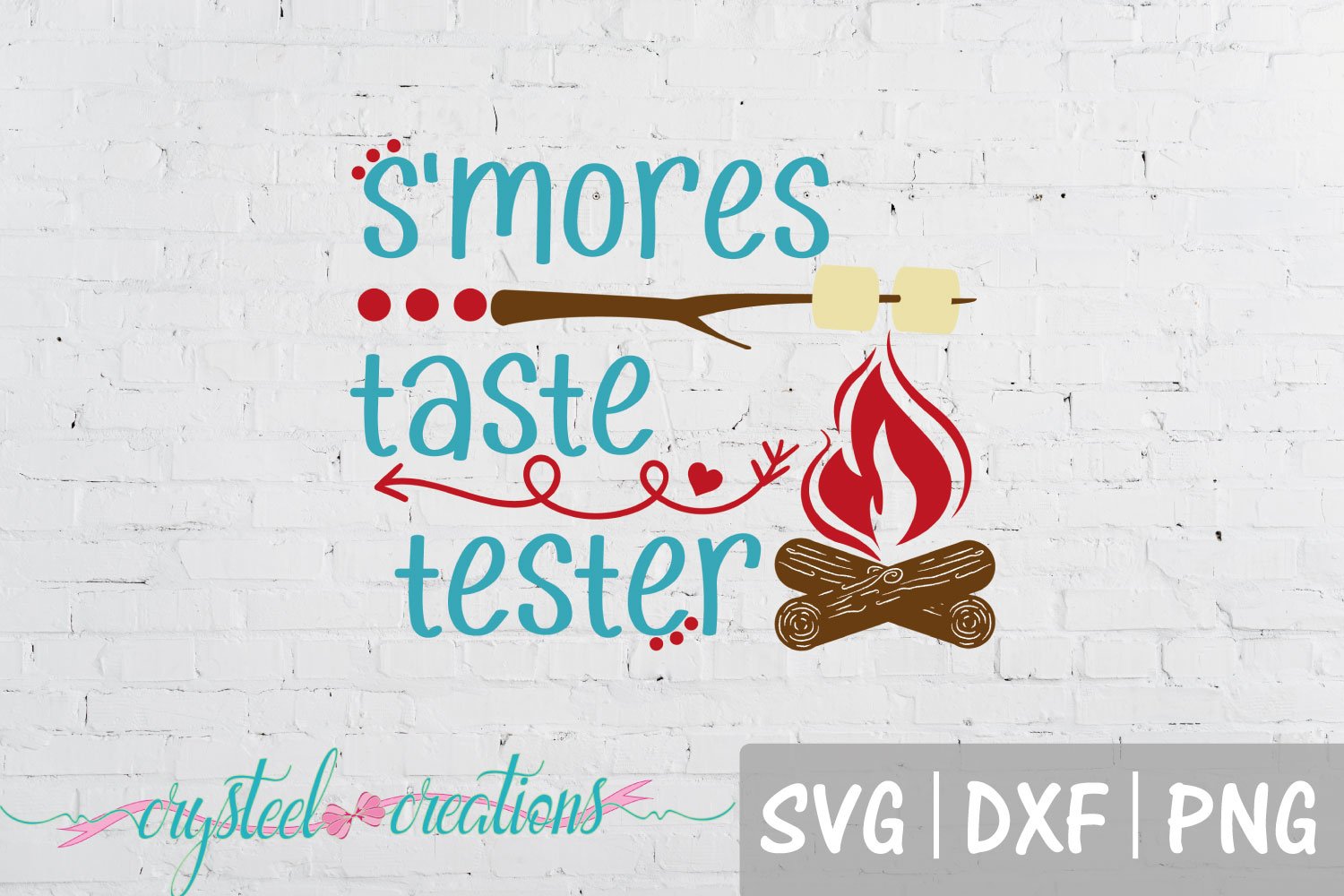 S'mores taste tester SVG, PNG, DXF (65995) | Cut Files | Design Bundles