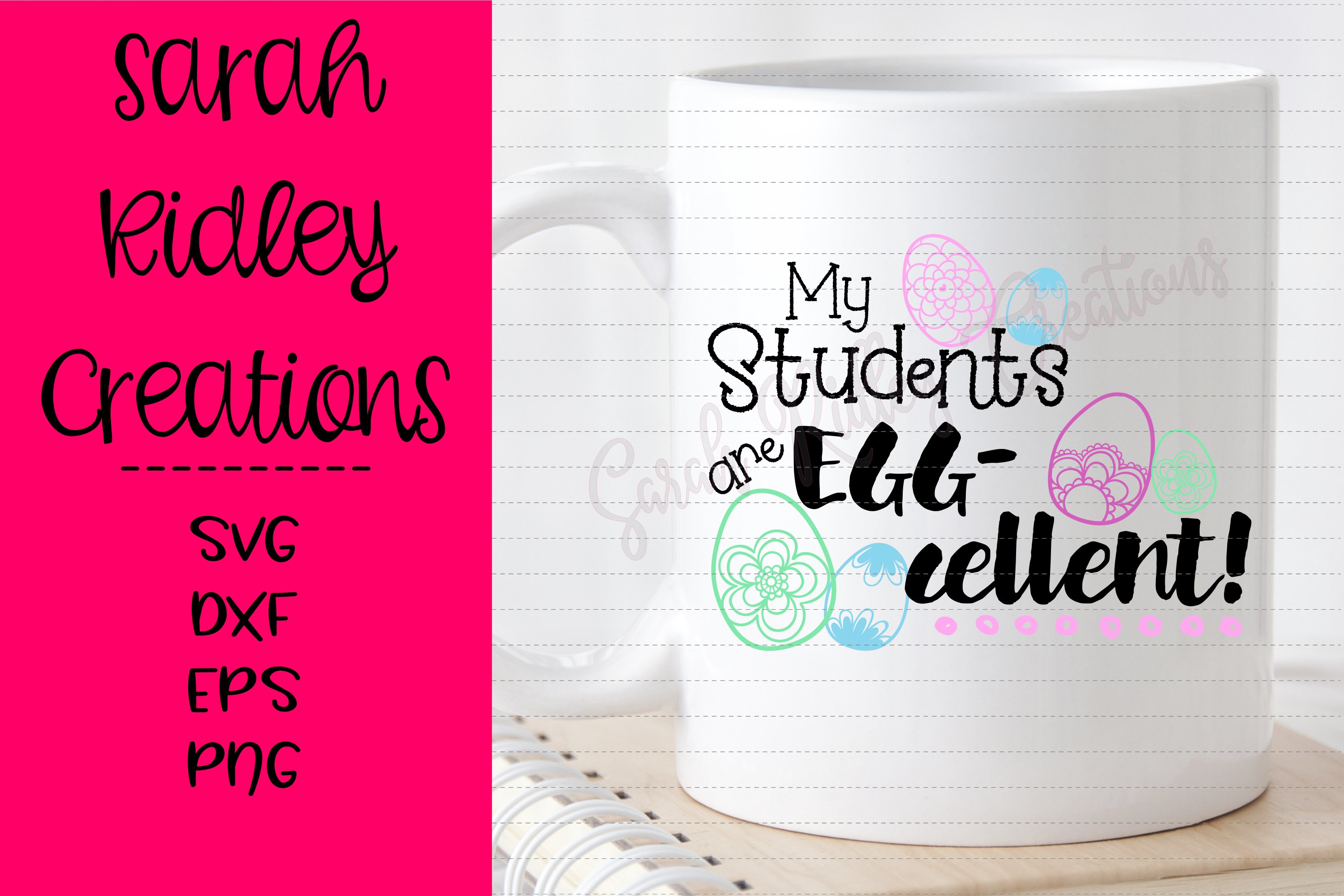 My Students are Egg-cellent SVG, Teacher Easter SVG (196494) | SVGs ...