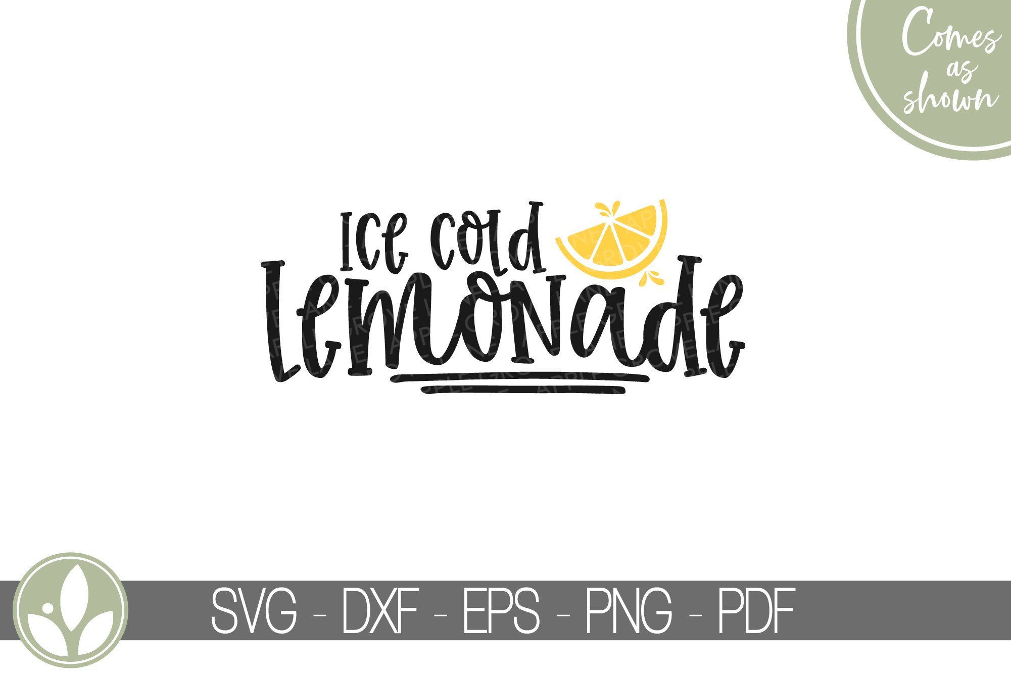 Ice Cold Lemonade Sign