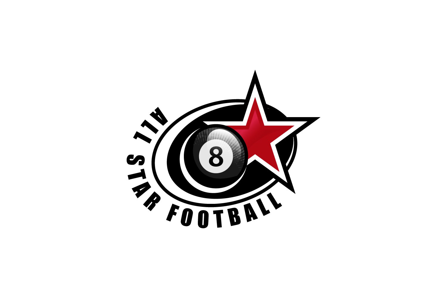 Stars Sports Logo Personalised Sport Posters | Sport Star Images