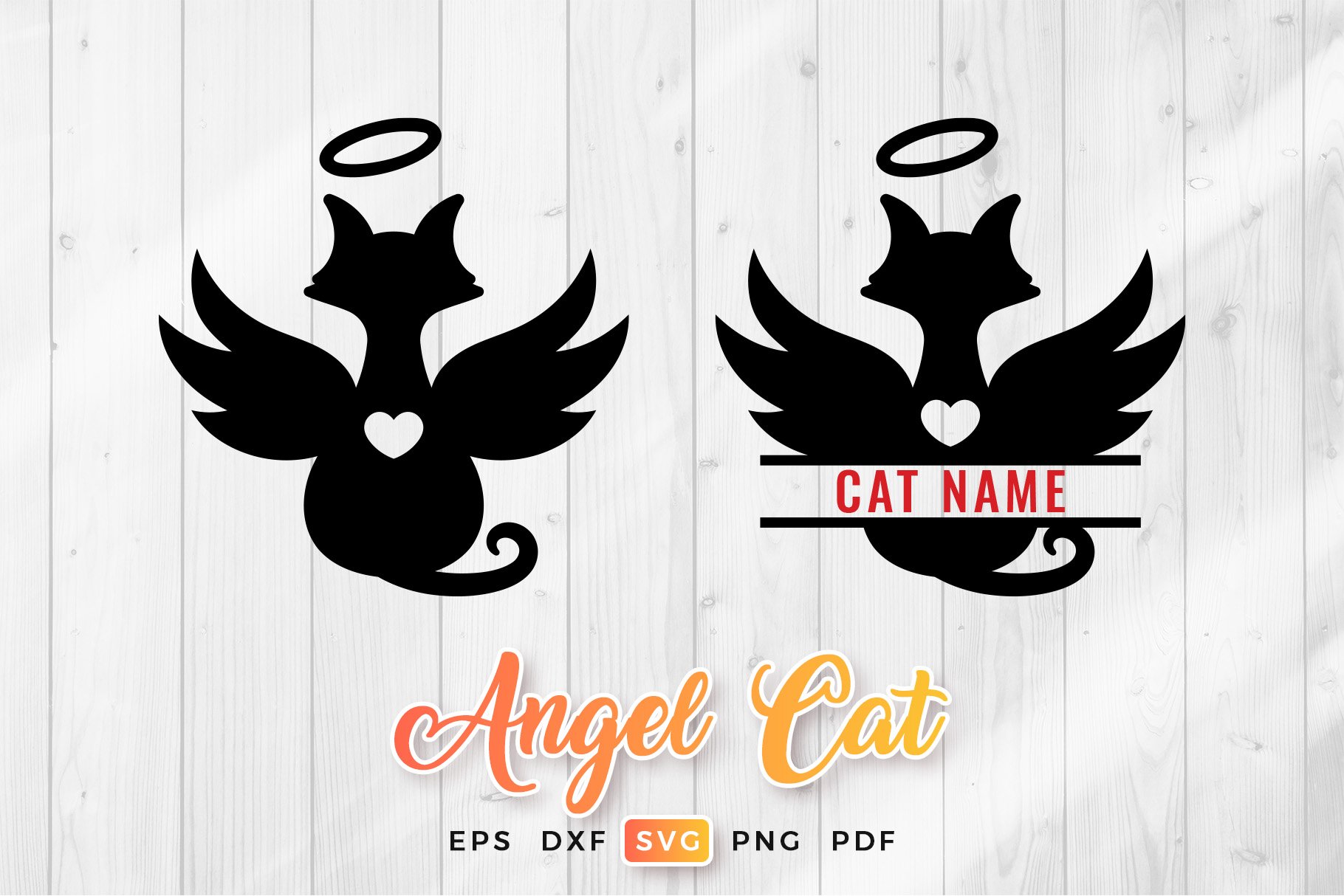 Angel Cat Clipart Images