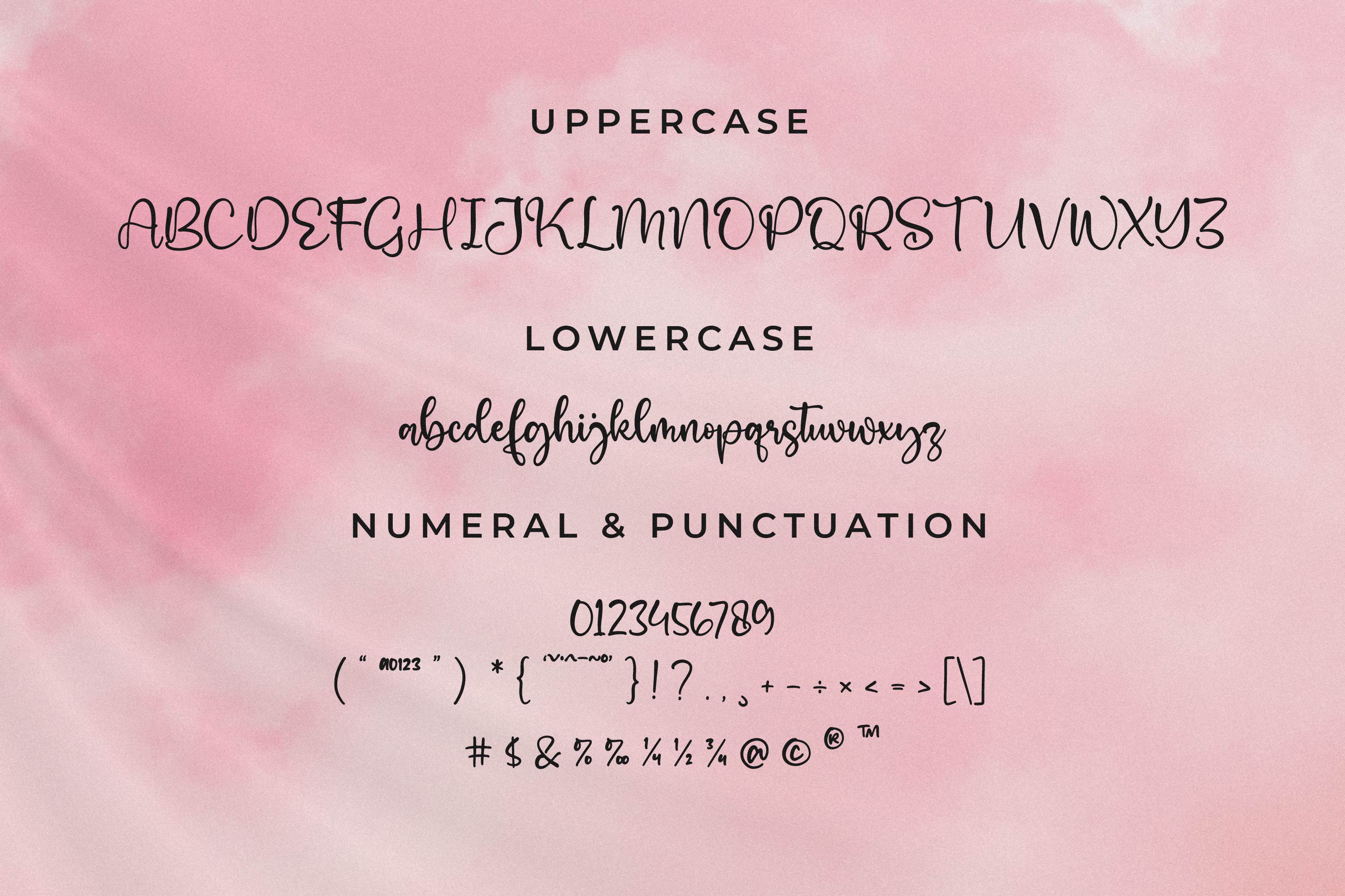 Angelic Script Font