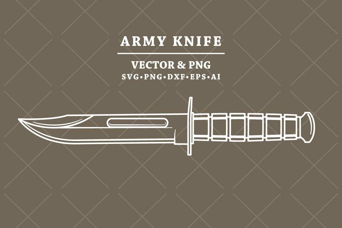 Combat Knife Template