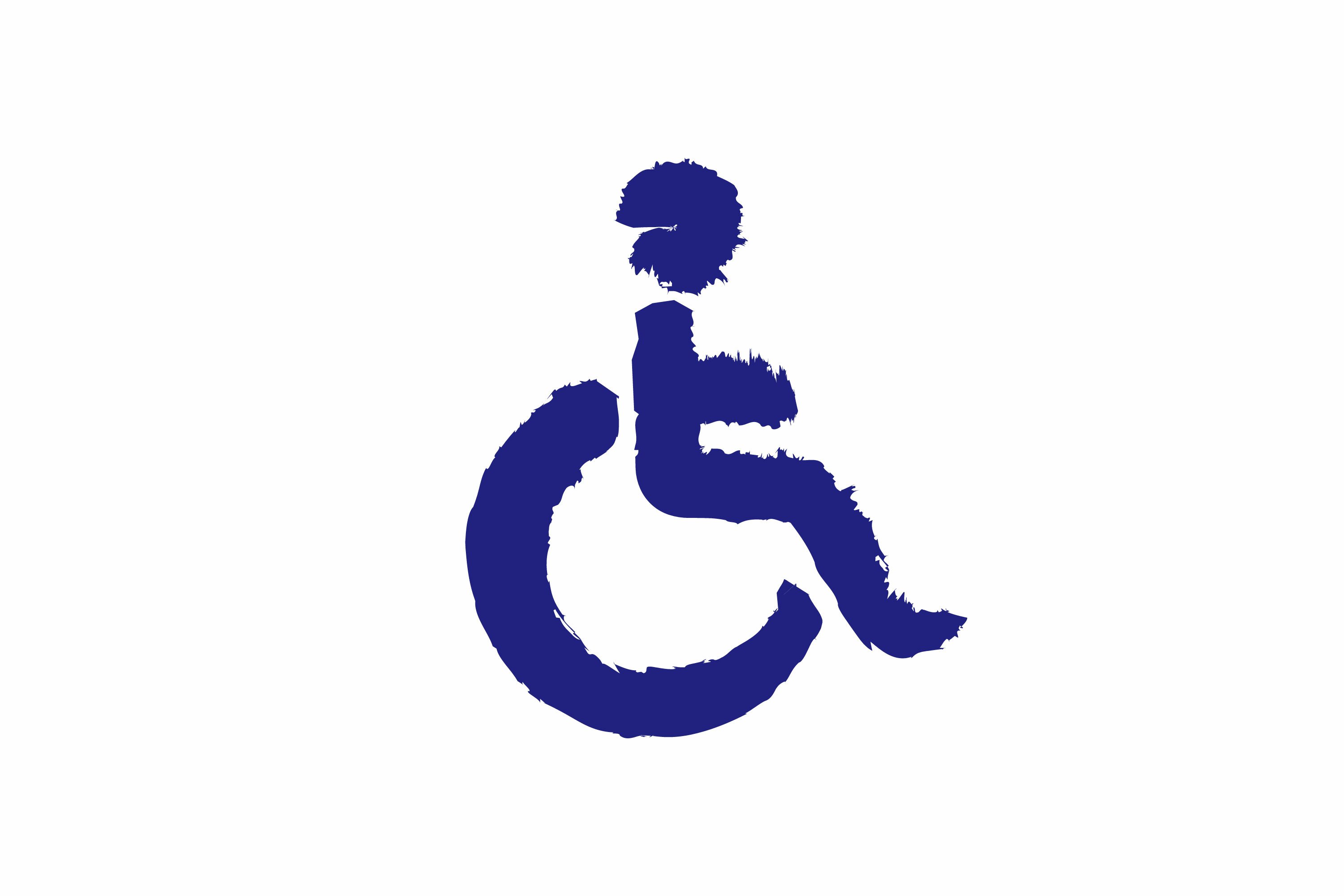 Blue Disabled Logo
