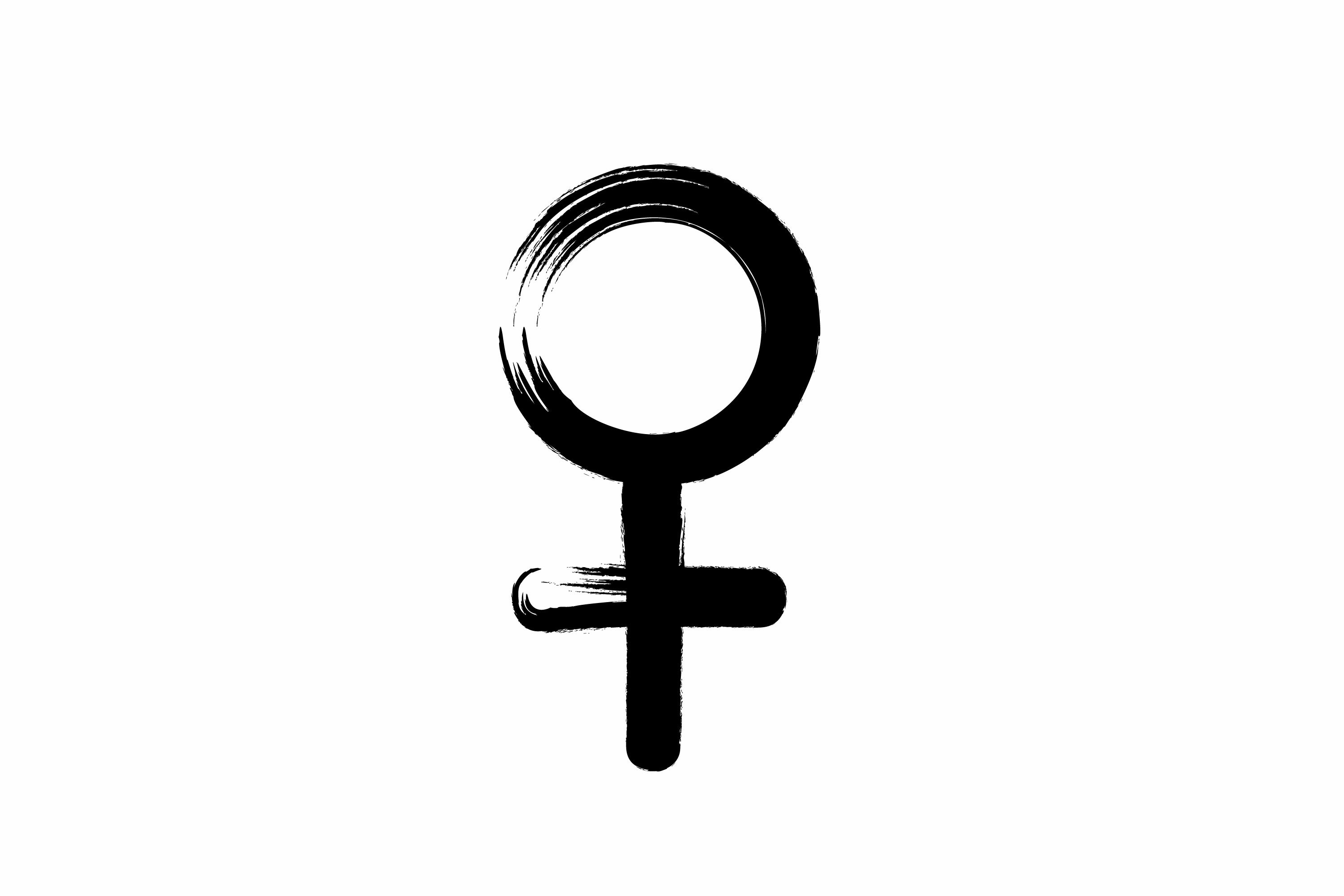 Female Gender Symbol Art