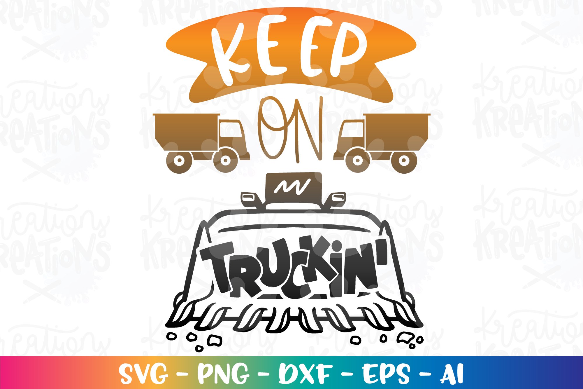 Keep On Truckin Logo