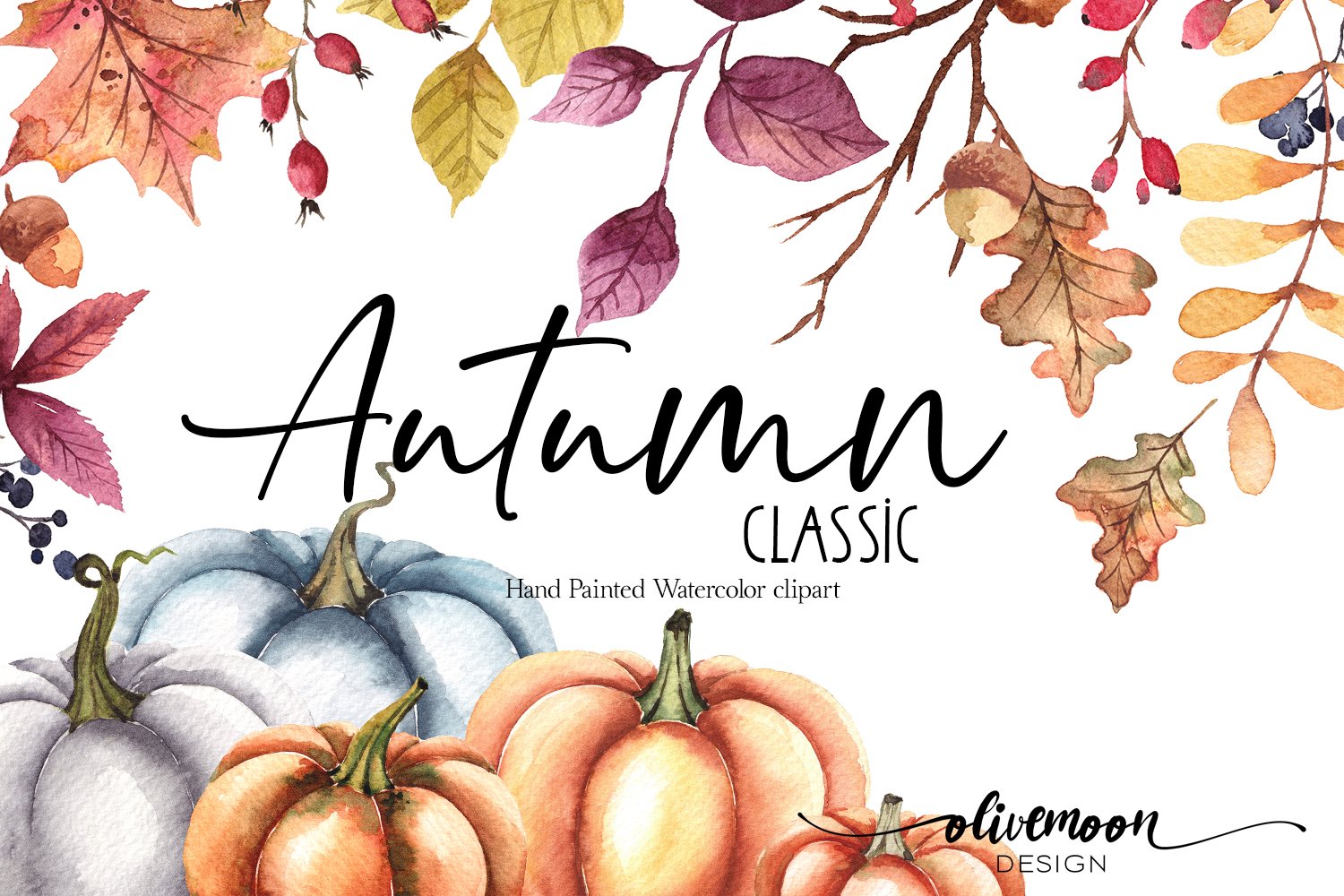 Pumpkin Leaf Clipart