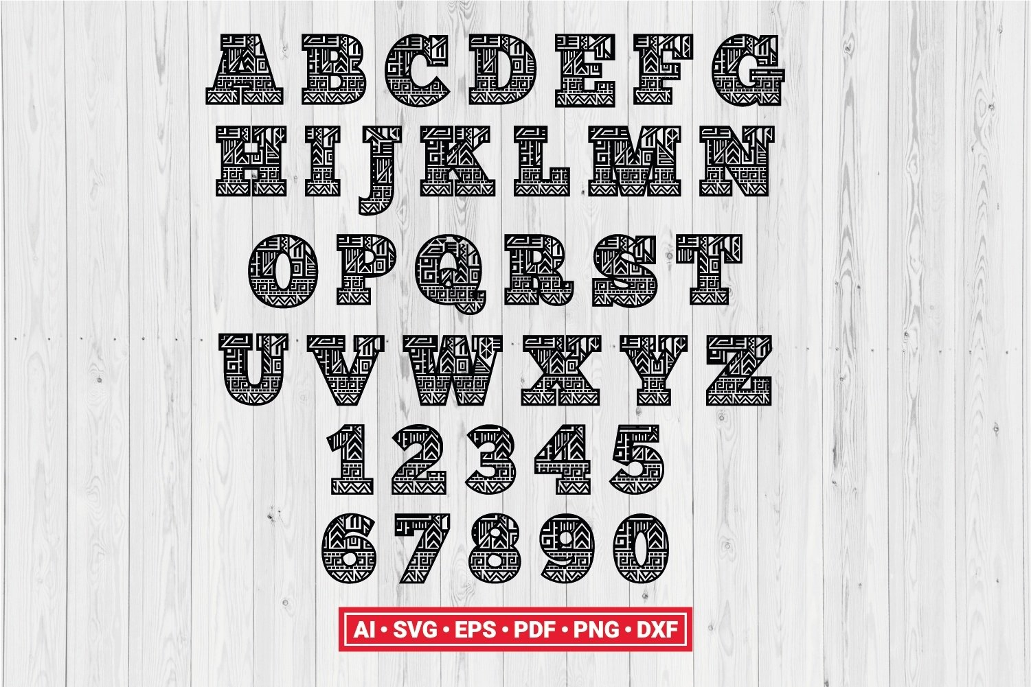 Aztec Writing Font