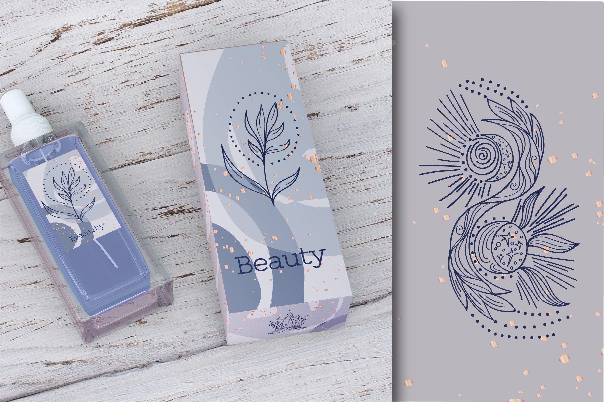 Abstract magic line art Collection (515206) | Illustrations | Design ...