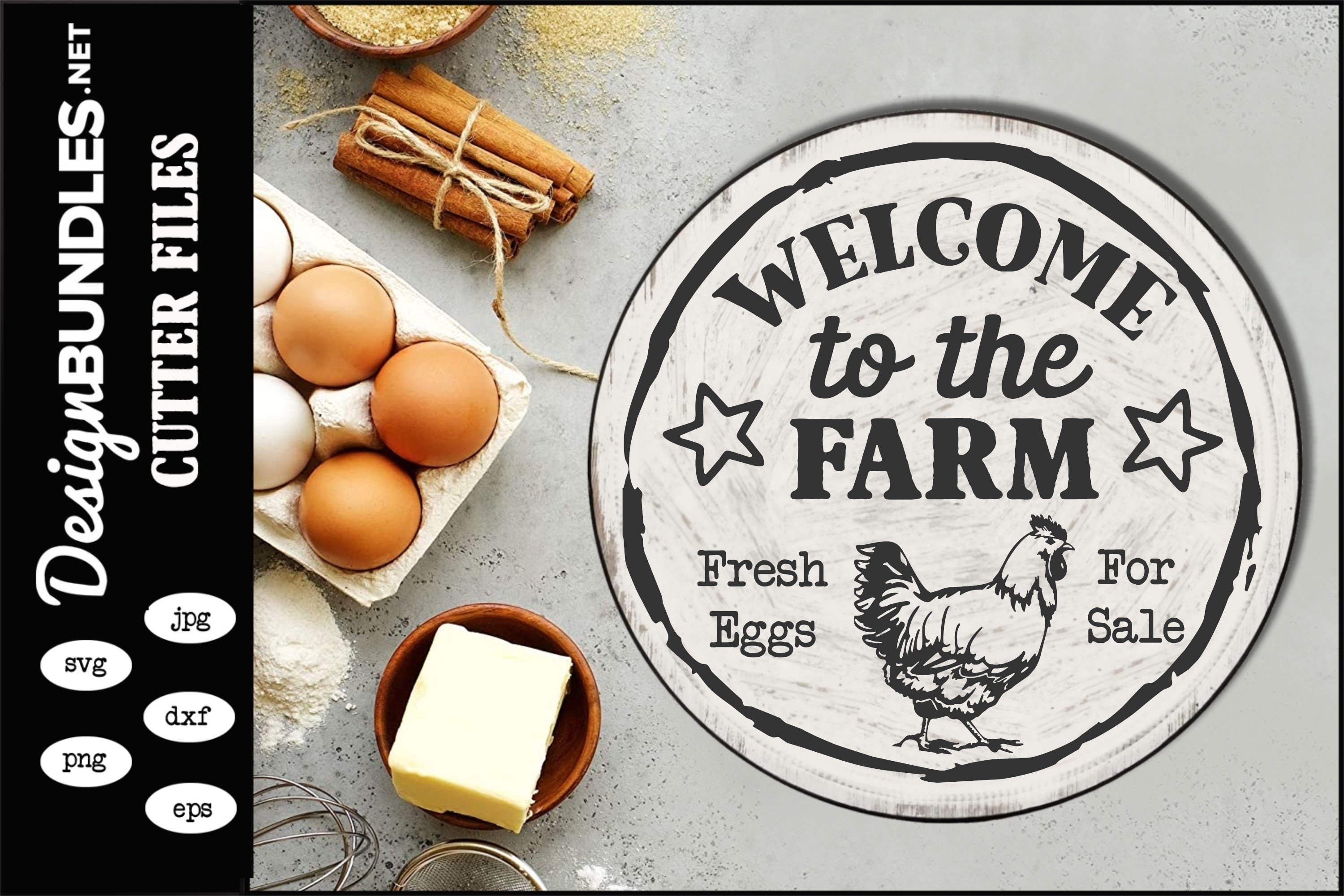 Welcome To The Farm SVG