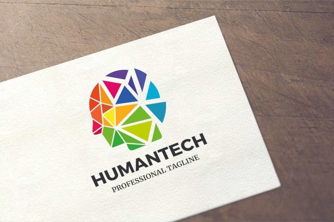 Human Tech Logo (675844) | Logos | Design Bundles