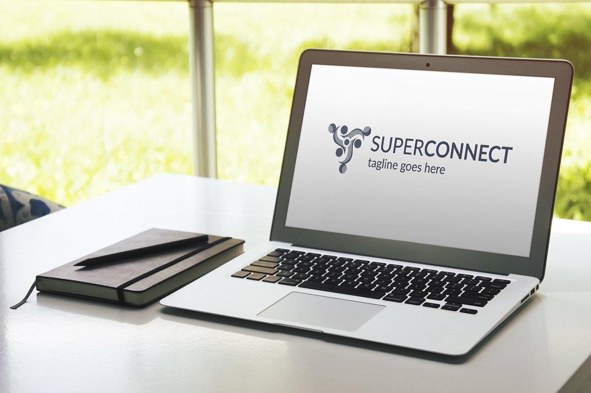 Super Connect Logo (661976) | Logos | Design Bundles