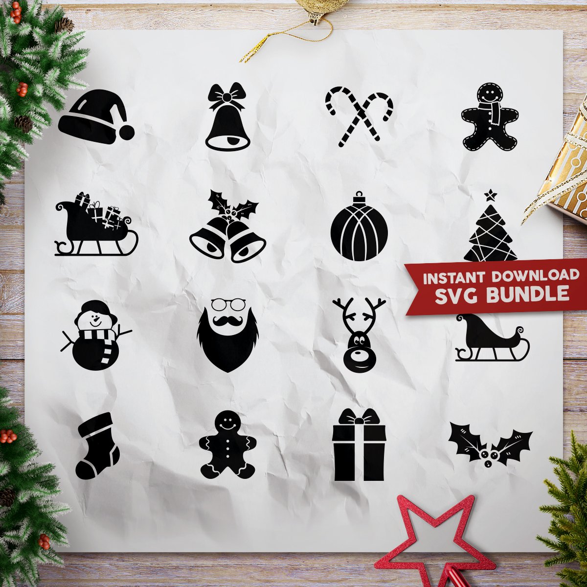 Christmas Bundle | Holiday Svg Crafters, cut files, svg png (10213 ...