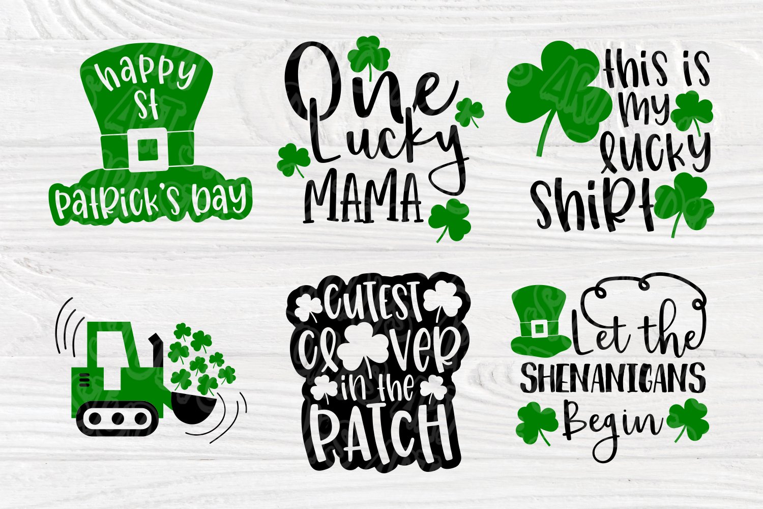 St Patrick's Day SVG Bundle | Cut Files for Crafters (473943) | Cut ...