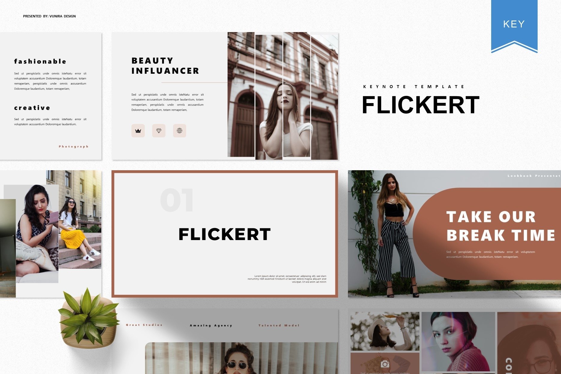 Flickert | Powerpoint, Keynote, GoogleSlides Template (787542 ...