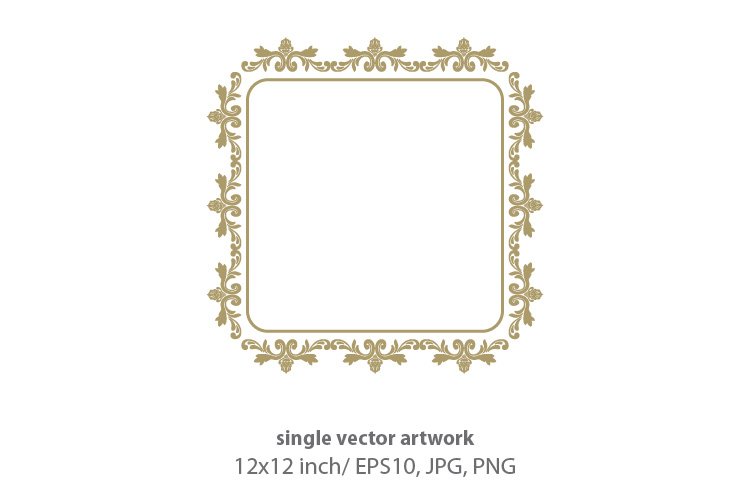 Scroll Frame (691894) | Illustrations | Design Bundles