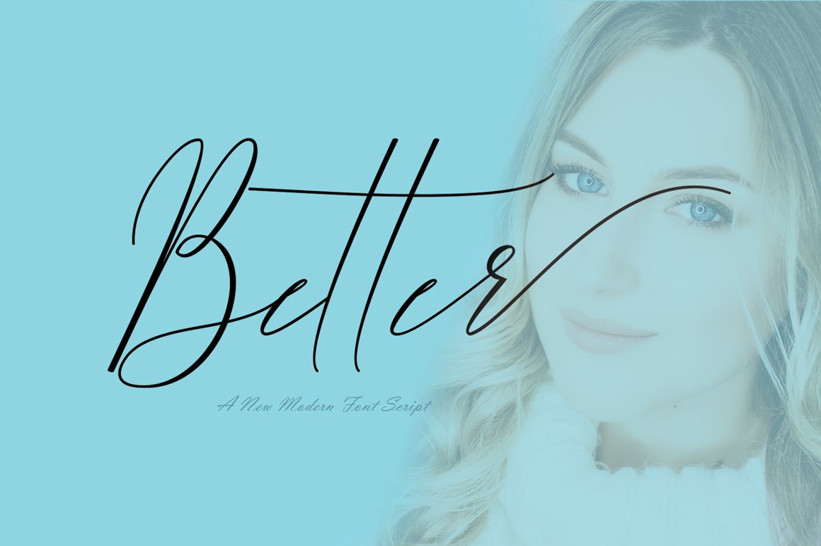 Better (99964) | Script | Font Bundles