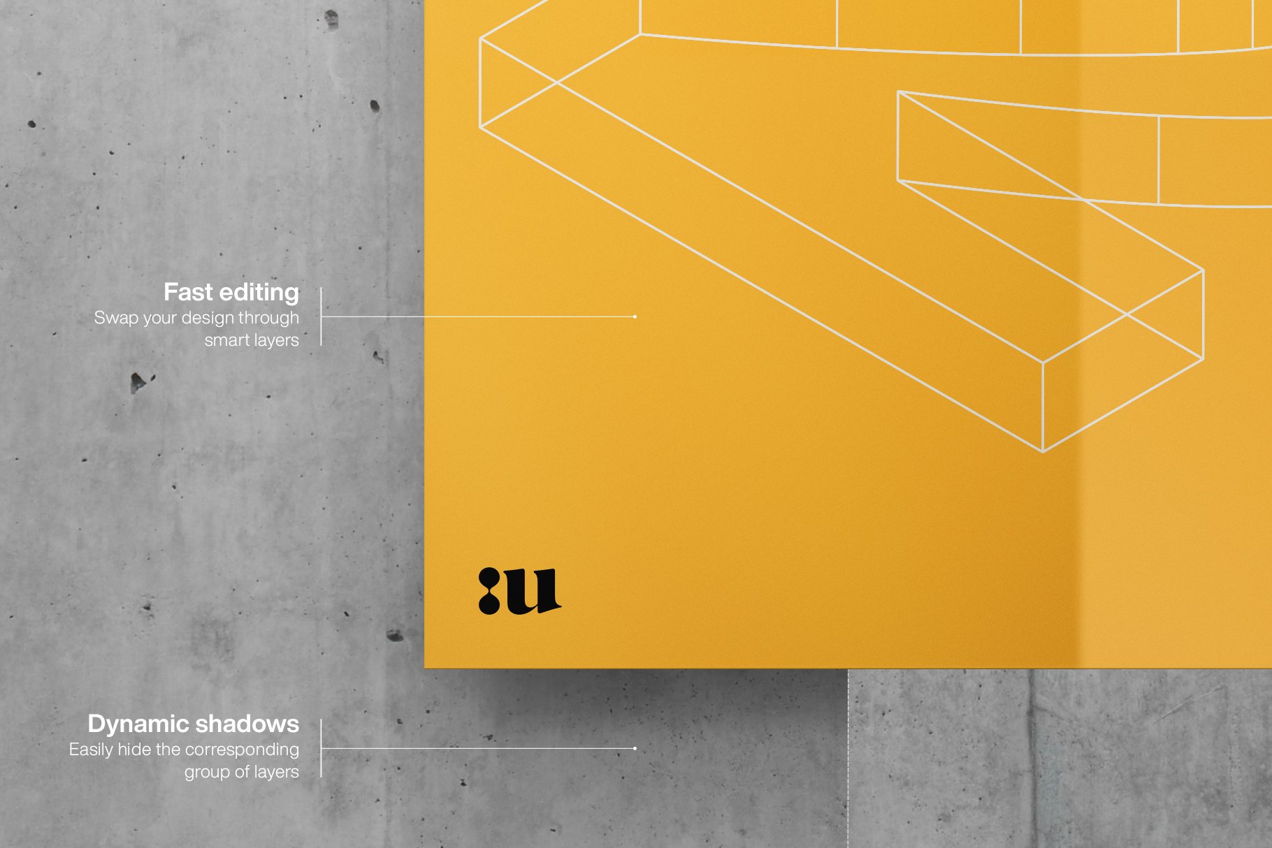 Dual Poster Mockup (665572) | Exhibition | Design Bundles