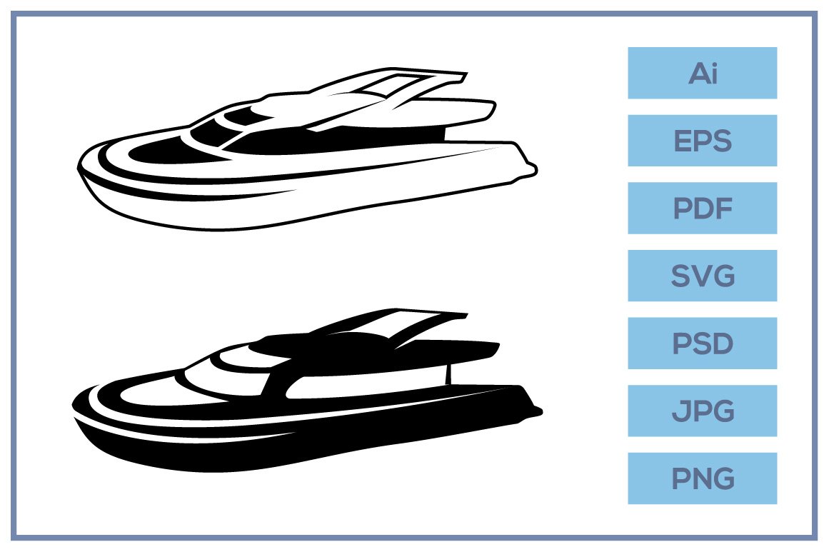 Vector of Boat design (415258) | Illustrations | Design Bundles