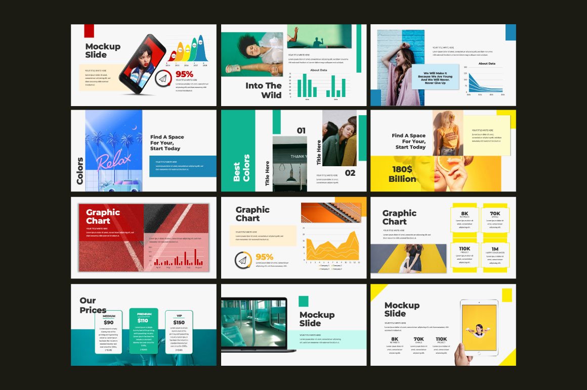 COLORS - Powerpoint (152138) | Presentation Templates | Design Bundles