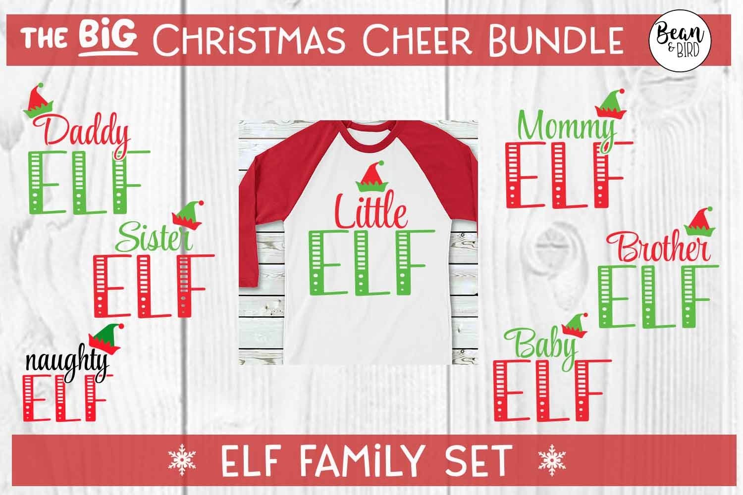 Christmas Cheer Bundle (367265) | Cut Files | Design Bundles