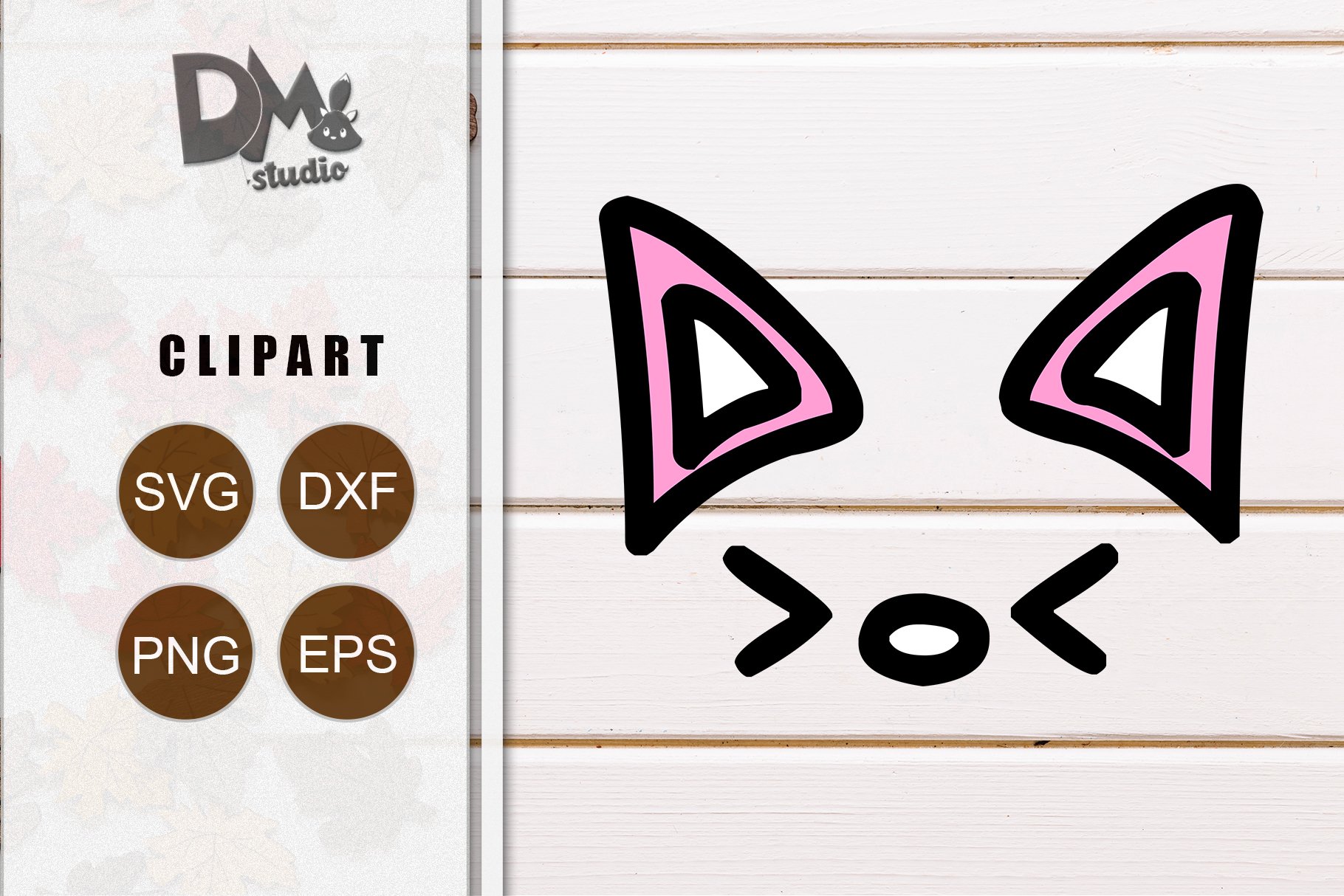 Upcat - Clip Art Element (313970) | SVGs | Design Bundles