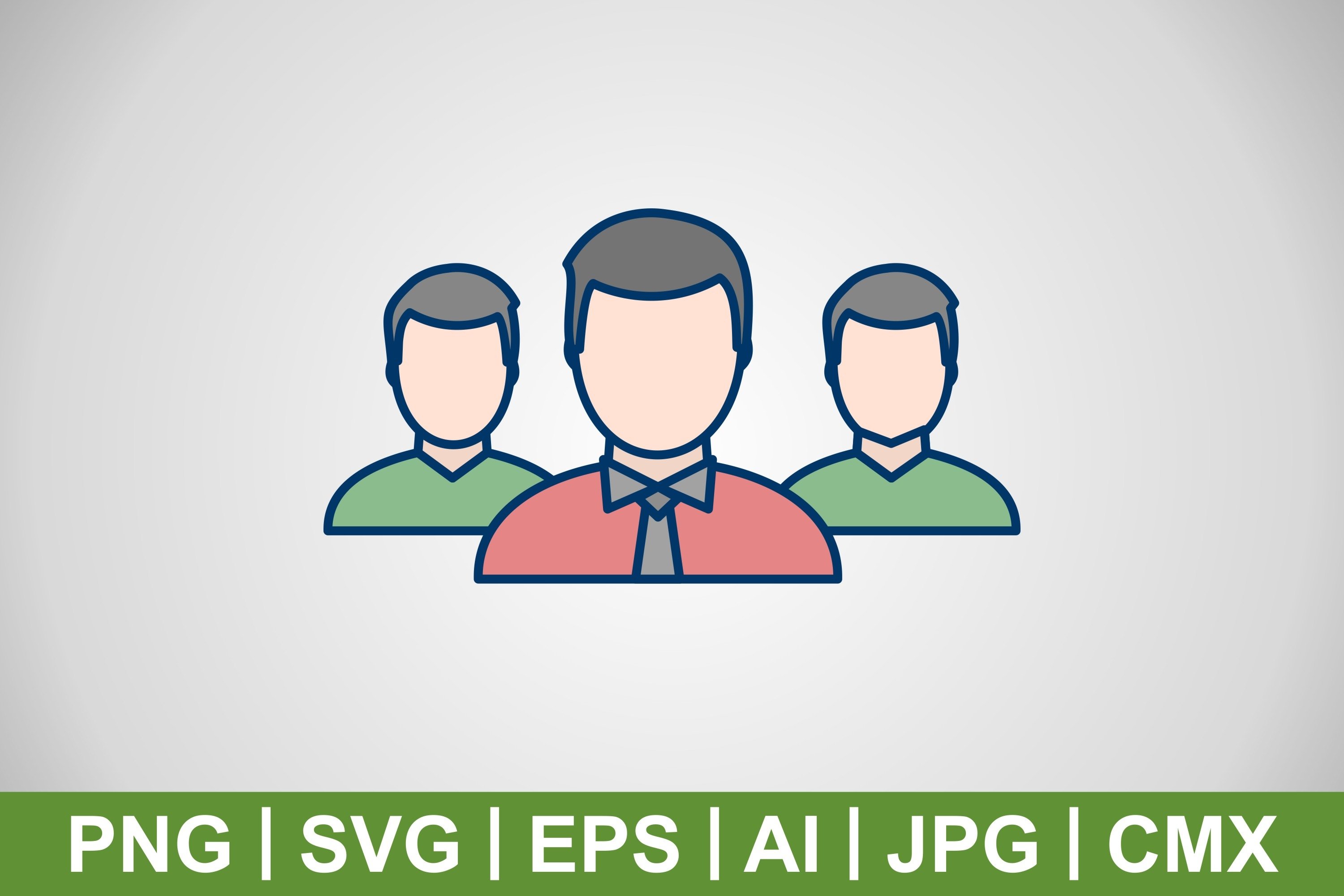 Vector Leader of Group Icon (1113952) | Icons | Design Bundles