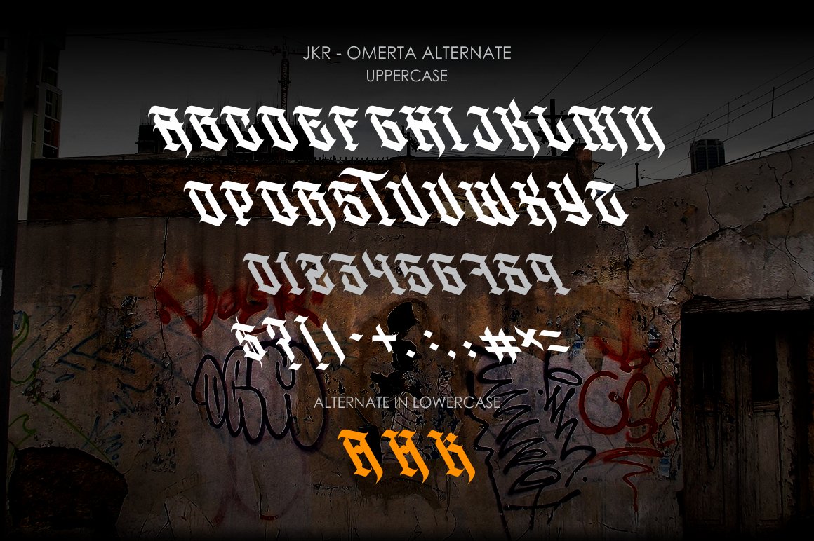 OMERTA (384183) | Other | Font Bundles