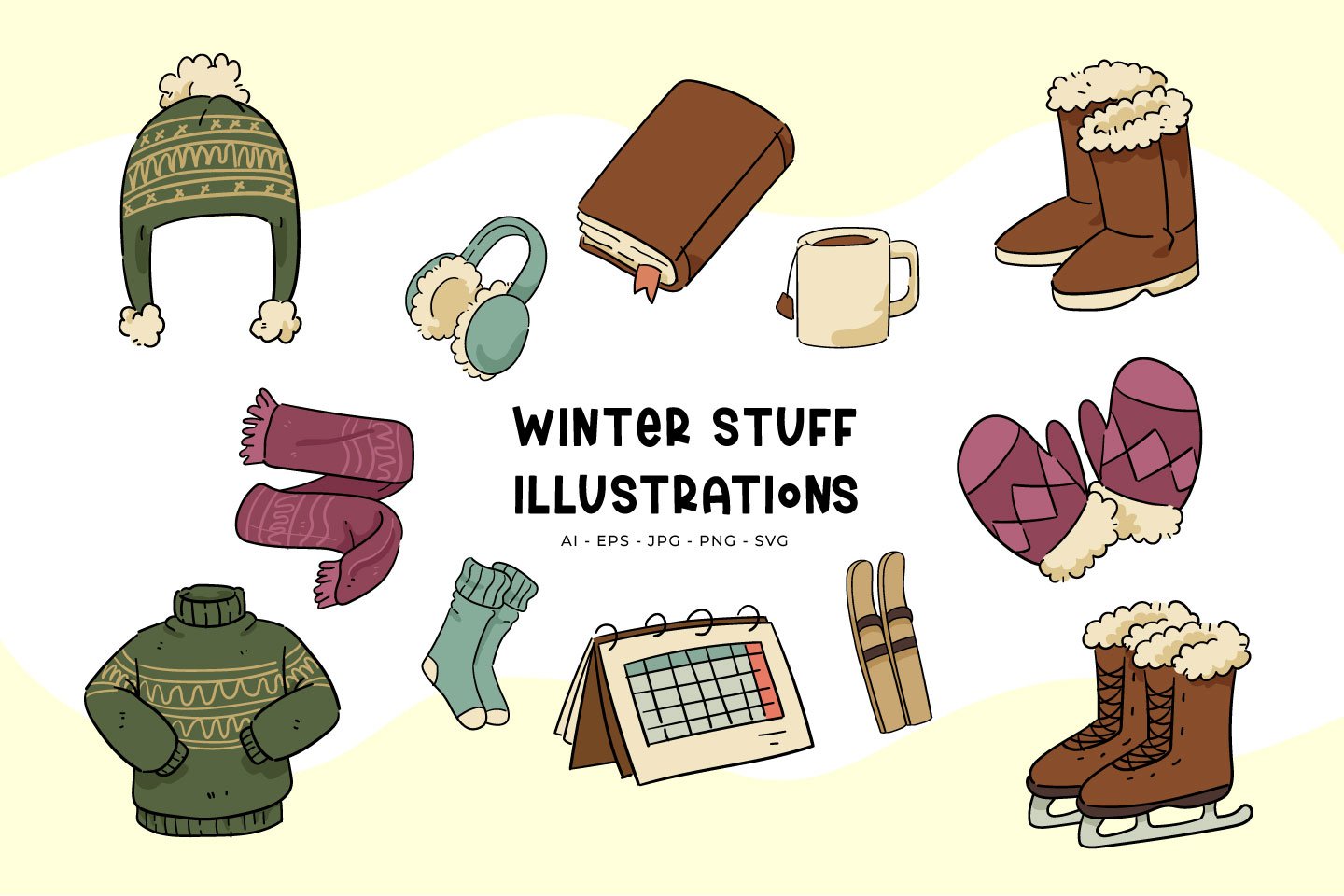 Winter Stuff illustrations