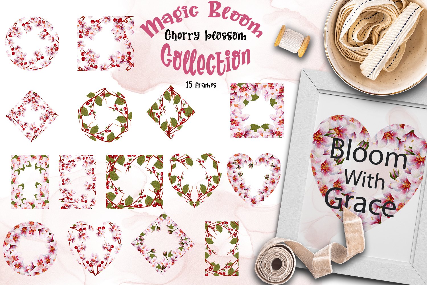 Magic Bloom - Cherry Blossom Collection (661419) | Illustrations ...