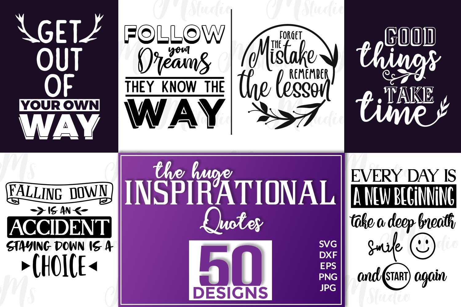 The Huge Inspirational SVG Bundle (1021241) | Cut Files | Design Bundles