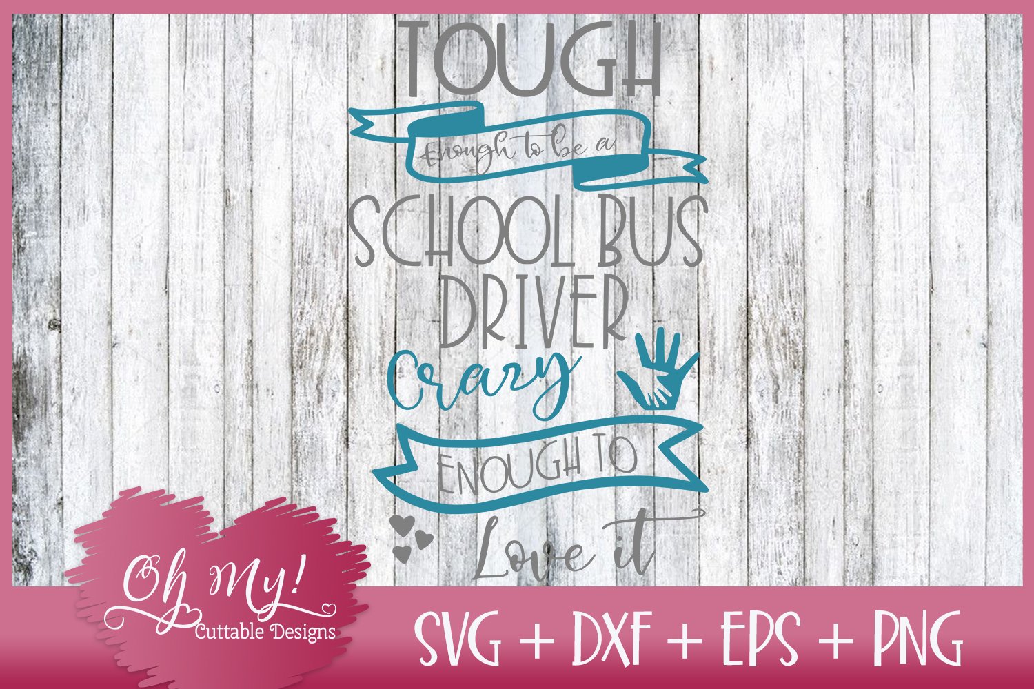 School Bus Driver - SVG DXF EPS PNG Cutting File (152208) | SVGs ...