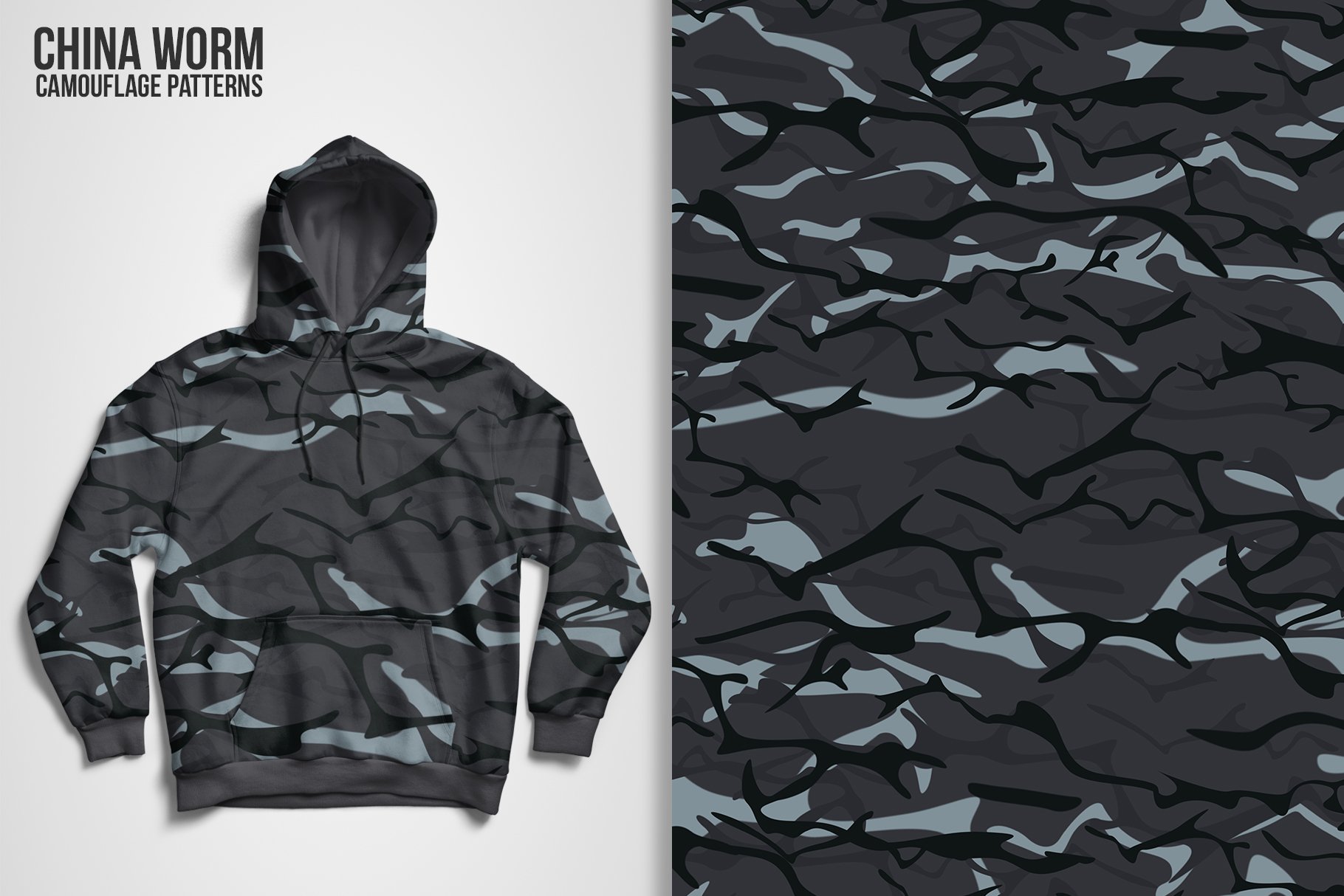 China Worm Camouflage Patterns (561379) | Patterns | Design Bundles