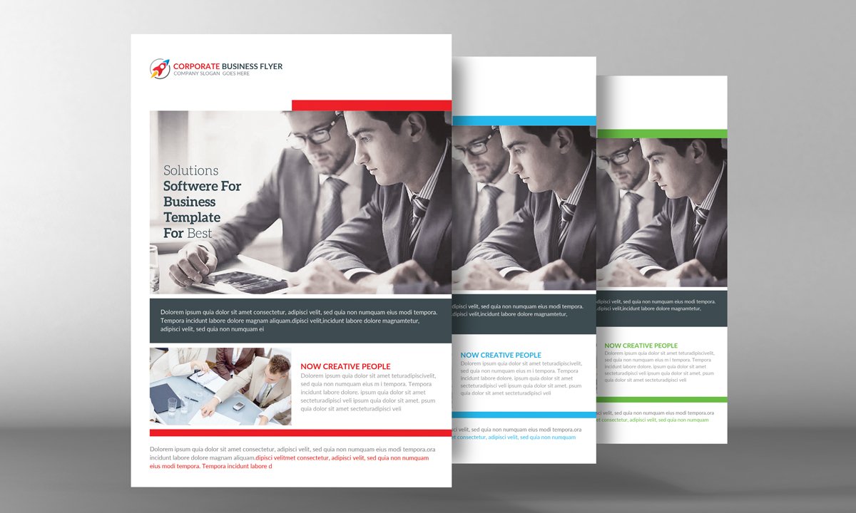 Payroll Services Flyer Template (438940) | Flyers | Design Bundles