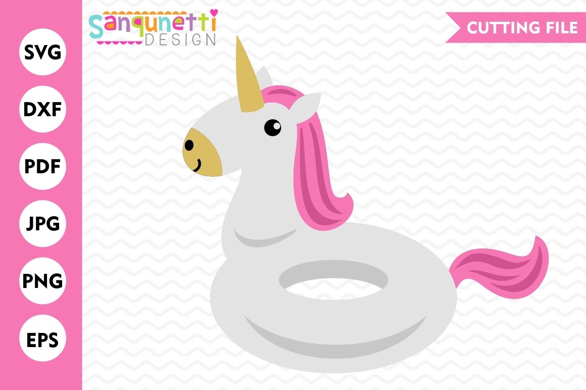 Unicorn Float SVG, Unicorn SVG, pool svg, summer svg (98761) | Cut ...