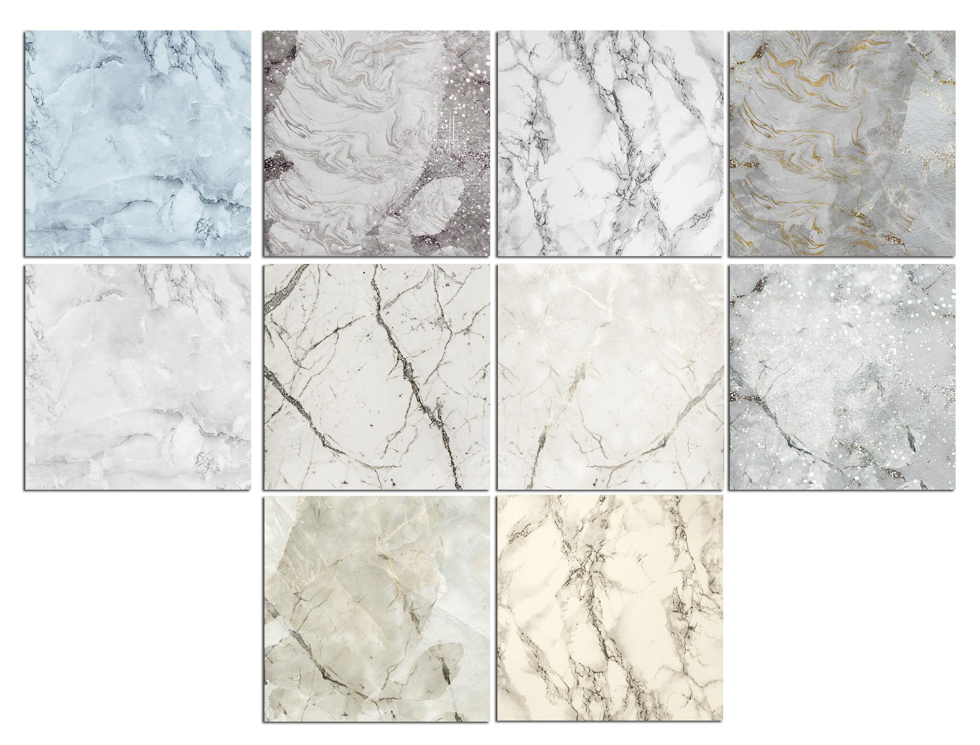 Wedding Marble Digital Paper