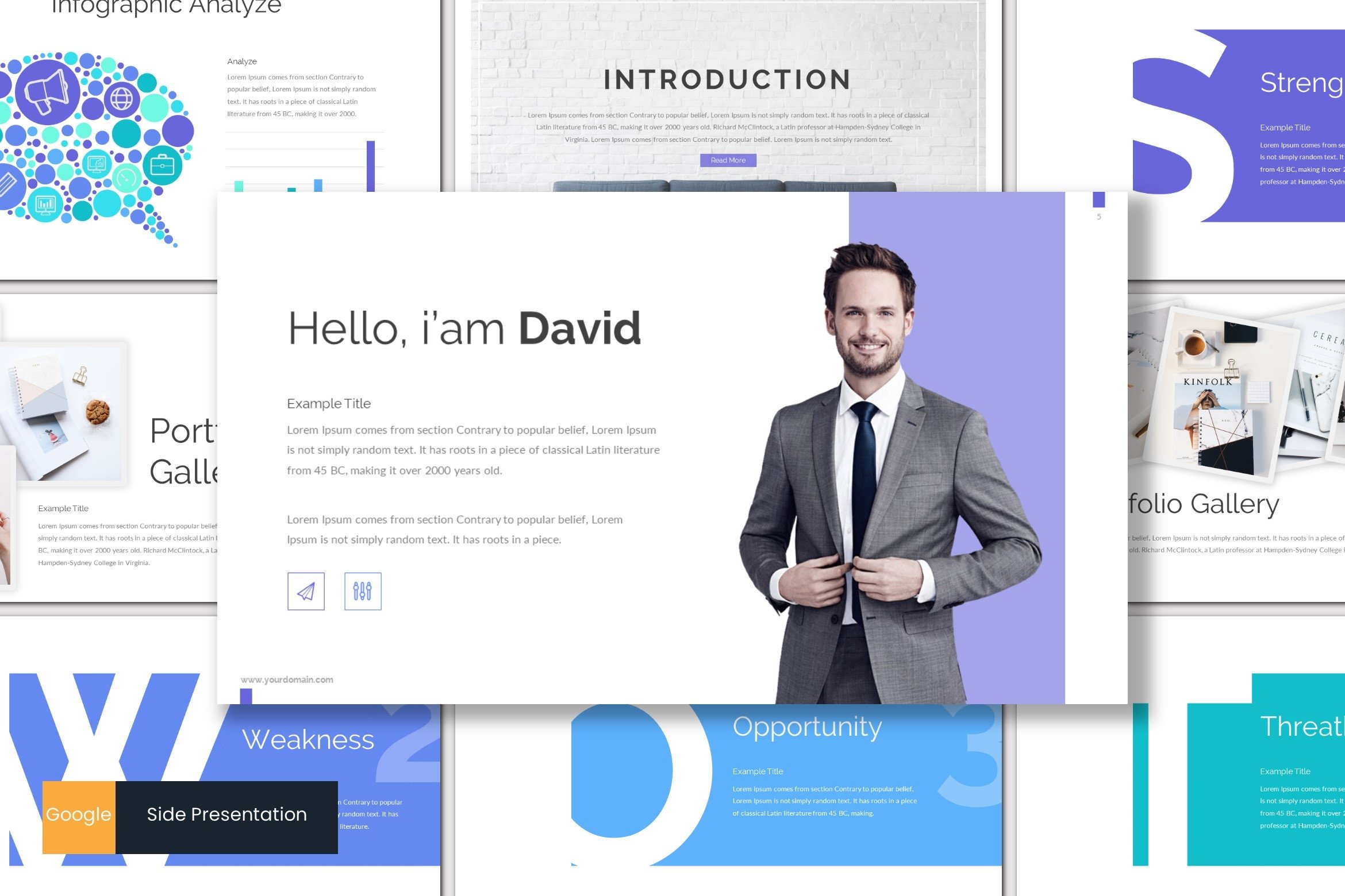 Side - Google Slides Template (333903) | Presentation Templates ...