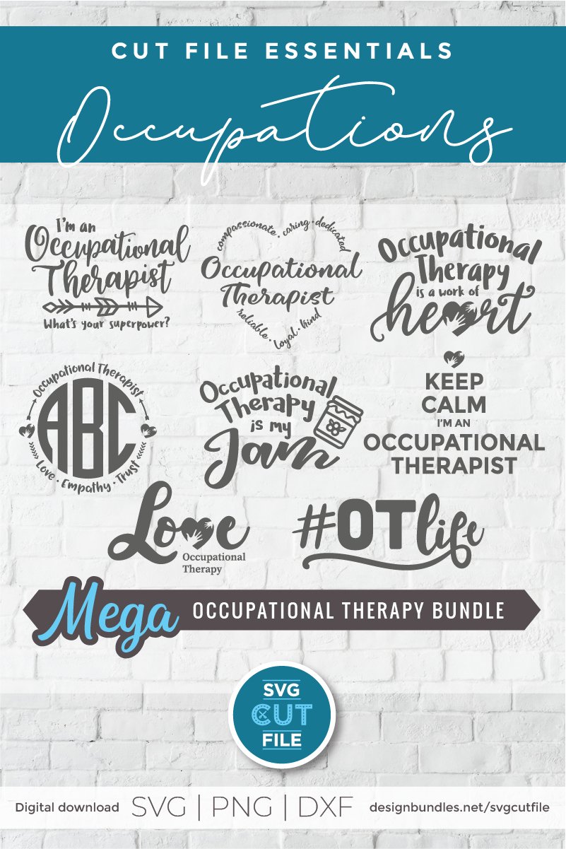 Occupational therapist svg bundle, occupational therapy svg (379312 ...