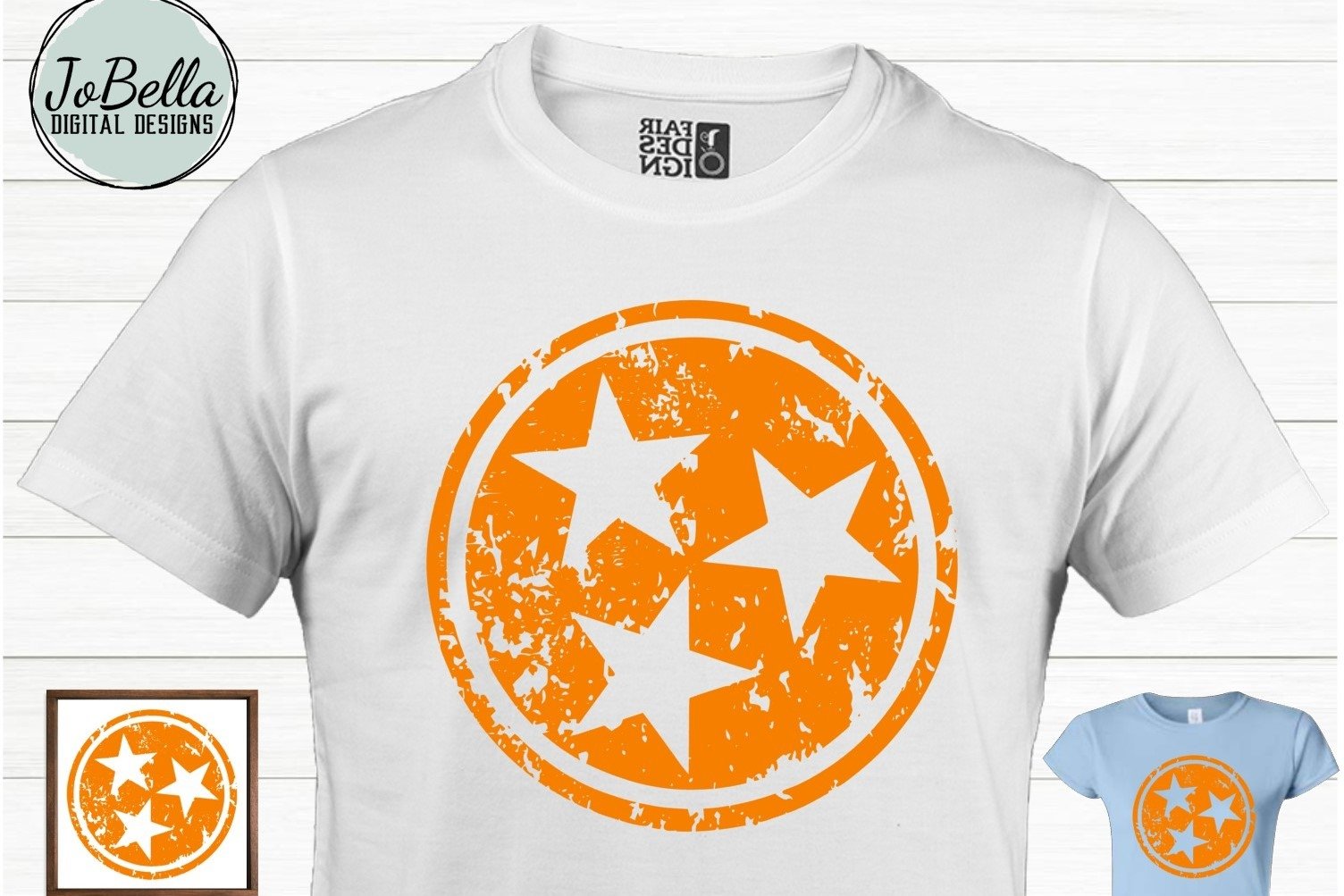 Tennessee Tri-Star SVG Bundle, Sublimation PNGs & Printables (227071 ...