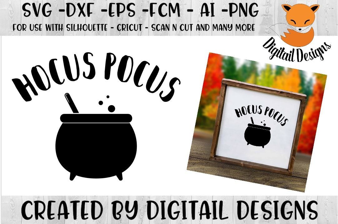 Hocus Pocus SVG for Silhouette, Cricut, Scan N Cut (147038) | Cut Files ...