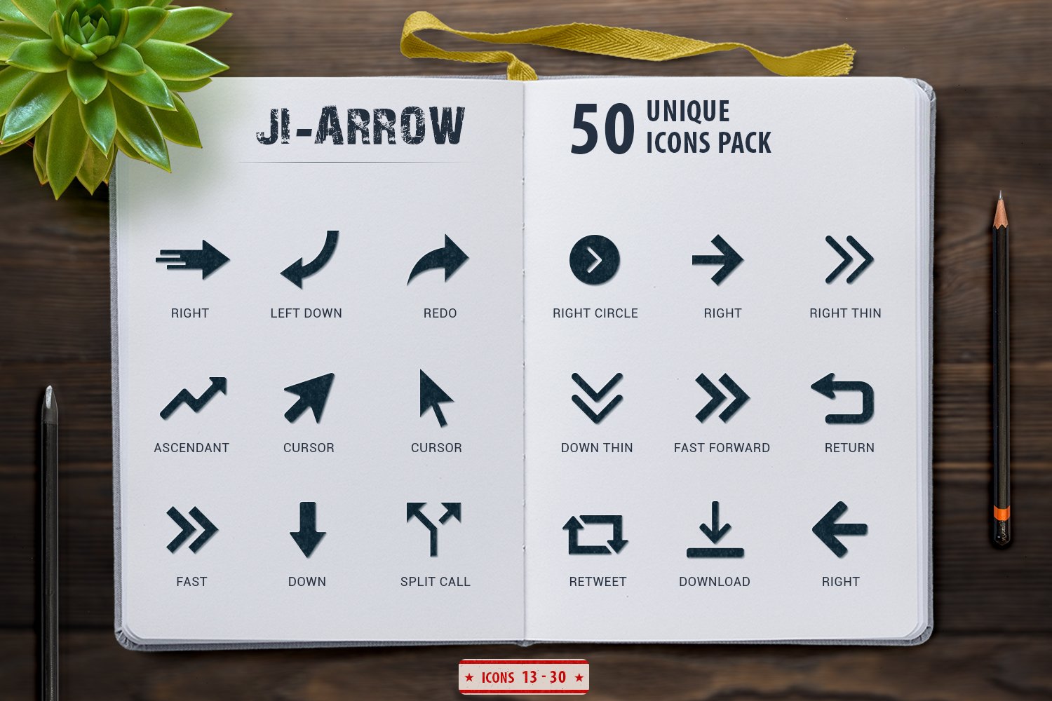 Glyph Arrows Icons Set (76672) | Icons | Design Bundles